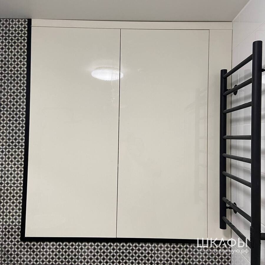 Шкаф над инсталляцией на заказ